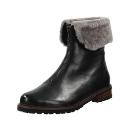 Everybody Damen Stiefel "Everybody Stiefel Leder/Textil", Gr. 39,5ginger, Leder, Textil, Schuhe