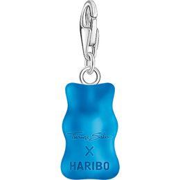 Thomas Sabo Damen Charm-Einh&auml;nger "Thomas Sabo x HARIBO Schmuck: Charm", bunt, Silber 925 (recycelt), Charms, mit Kristallglas