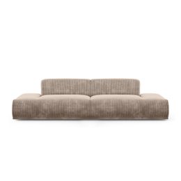 Big-Sofa Trendmanufaktur, B:300cm H:72cm T:107cm, beige, 88% Polyester, 12% Polyacrl, Sofas, "Braga, toller Sitzkomfort, Designsofa", in moderner