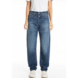 Replay Damen 5-Pocket-Jeans "W9Z1 9ZERO1 90 ́s Straight Fit", blau, Gr. 31, Denim/Jeans, Obermaterial: 100% Baumwolle, Jeans