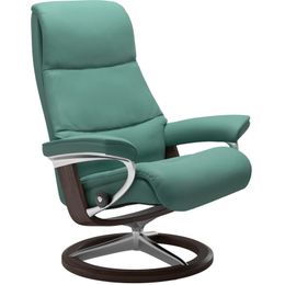 Relaxsessel stressless, B:82cm H:109cm T:81cm, gr&uuml;n, Leder BATICK: BATICK ist ein leicht korrigiertes, durchgef&auml;rbtes und genarbtes M&ouml;belleder, bei