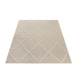 Outdoorteppich, B:160cm H:8mm L:230cm, beige, Ayyildiz Teppiche, Polypropylen, Teppiche, "PATARA 4952", L&auml;ufer / Pflegeleicht / Strapazierf&auml;hig / In-