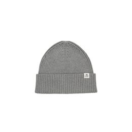 Marc O'Polo MARC O'POLO Herren Beanie "aus reiner Bio-Baumwolle"grau melange, unifarben, Obermaterial: 100% Baumwolle; Füllung: 100% Nicht verfügbar; Futter: