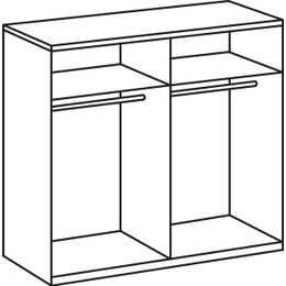 Kleiderschrank wimex, B:180cm H:208cm T:58cm, wei&szlig;, Schlafzimmer, Schr&auml;nke, "New York", in vielen Breiten, 208 oder 236cm hoch