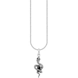 Thomas Sabo Damen Kette mit Anhänger "Tempting Romance Kette silber - Schlangen-Design", 45, Silber 925 (Sterlingsilber), silber, Silber 925