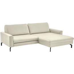 Ecksofa DIE PLANBAR, B:248cm H:89cm T:179cm, wei&szlig;, Wohnzimmer, Sofas, "PN-EM20028 L-Form ohne Kopfst&uuml;tzen", wahlweise mit motorischem Canape