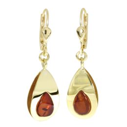 OSTSEE-SCHMUCK Damen Paar Ohrh&auml;nger "OSTSEE-SCHMUCK Ohrh&auml;nger Kerry Ohrh&auml;nger Kerry", 36 x 10, Gelbgold 333, gelb, Gelbgold 333, Ohrringe