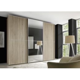 Schwebet&uuml;renschrank STAUD, B:280cm H:222cm T:68cmsonoma eiche, Holzwerkstoff, Schr&auml;nke, "Sinfonie Plus, edles Design in hochwertiger Qualit&auml;t, Made