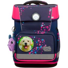 School-Mood Kinder Schulranzen "Champion Pro"leni (hund), Polyester, Rucks&auml;cke