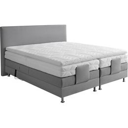 Boxbett, B:175cm L:210cm, grau, Westfalia Schlafkomfort, Komplettbetten, "Lissabon wahlweise in den Breiten 160x200cm, 180x200cm & 200x200cm"