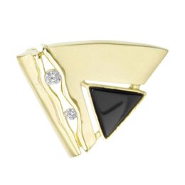OSTSEE-SCHMUCK Damen Kettenanh&auml;nger "OSTSEE-SCHMUCK Anh&auml;nger Gleiter-Benita Anh&auml;nger Gleiter-Benita", 23 x 19mm, Gelbgold 333, 3,2 g, gelb, Gelbgold