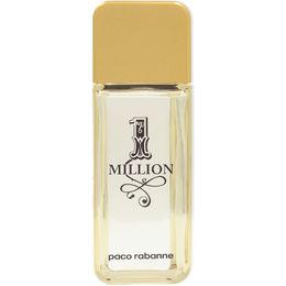 Paco Rabanne Herren After-Shave "1 Million", 100ml, gold, Hautpflegemittel, mit Goldbarren-Form