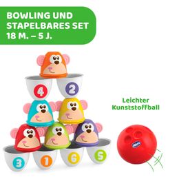 Chicco Kinder Spiel "Bowling", bunt, Spiele