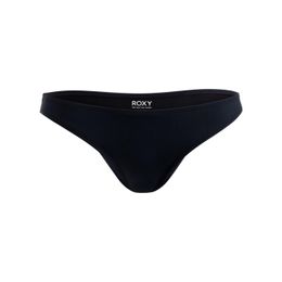 Roxy Damen Bikini-Hose "Beach Classics", grau, Gr. L, 87% Nylon, 13% Elasthan, Badehosen