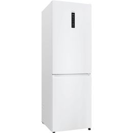 Haier Kühl-/Gefrierkombination "HDPW5618CNPW", Rechtsanschlag, silber, Kühlschränke, 185 cm hoch, 60 cm breit, MyZone Plus, HumidityZone, Total No