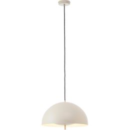 Pendelleuchte "Linnea", Ø 40cm, 1 Stk., beige, LeGer Home by Lena Gercke, Esszimmer, Leuchten, Pilzleuchte, Abhängung 180cm