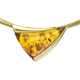 OSTSEE-SCHMUCK Damen Collier "OSTSEE-SCHMUCK Collier Gleiter-Imke 32 Collier Gleiter-Imke 32", 45cm, Gelbgold 333, L: 45, gold, Gelbgold 333,