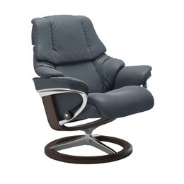 stressless "Reno" Set, Relaxsessel mit Hocker, mit Hocker, mit Signature Base, Gr&ouml;&szlig;e S, M & L, Gestell Wenge