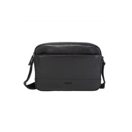 JOOP! JOOP Herren Umhängetasche "Umhängetasche Manciano Pino Shoulderbag xshz", schwarz, Obermaterial: 100% Rindsleder Leather cow., Taschen