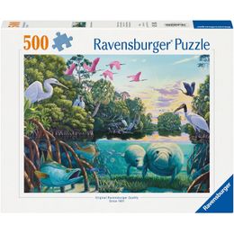 Ravensburger Kinder Puzzle "Manatee Moments", bunt, B:49cm H:36cm, Puzzles, Made in Germany