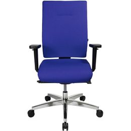 B&uuml;rostuhl Topstar, blau, Sitzfl&auml;che: 100% Polyester, St&uuml;hle, "Sitness 70"