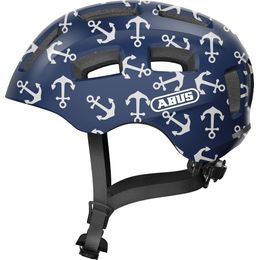Abus Kinderfahrradhelm "YOUN-I 2.0", S Kopfumfang: 48cm - 54cm, blau, Helme