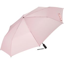 Euroschirm Damen Partnerschirm "Automatik 3432, rose", rosa, Bezug: 100% Polyester, uni, Regenschirme, kompakte Gr&ouml;&szlig;e, mit Automatik und extra gro&szlig;em