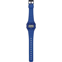 Damen Chronograph, blau, CASIO TIMELESS COLLECTION, Armbanduhren, Quarzuhr, Armbanduhr, Damenuhr, Herrenuhr, Digitaluhr, Resinarmband
