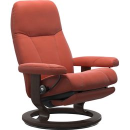 Relaxsessel stressless, B:85cm H:100cm T:77cm, braun, Leder BATICK: BATICK ist ein leicht korrigiertes, durchgef&auml;rbtes und genarbtes M&ouml;belleder, bei