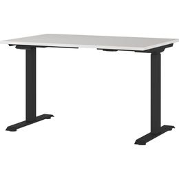 Schreibtisch Germania, B:120cm H:120cm T:80cm, schwarz, B&uuml;ro, Tische, "GW-Agenda elektrisch h&ouml;henverstellbar (72-120 cm)", mit Memory-Funktion &