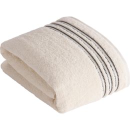 Saunatuch Vossen, B:100cm L:150cm, wei&szlig;, Walkfrottee, Obermaterial: 100% Baumwolle, Handt&uuml;cher, "Cult de Luxe", mit Glanzbord&uuml;re