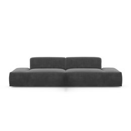Big-Sofa Trendmanufaktur, B:300cm H:72cm T:107cm, grau, 88% Polyester, 12% Polyacrl, Sofas, "Braga, toller Sitzkomfort, Designsofa", in moderner