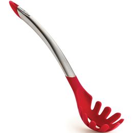 Cuisipro Nudell&ouml;ffel "Elegance", L: 31cm, rot, Kochl&ouml;ffel, satinierter Edelstahl, sp&uuml;lmaschinengeeignet