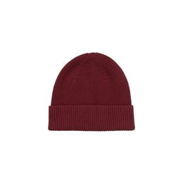 Marc O'Polo Baseball Cap MARC O'POLO DENIM "aus reiner Bio-Baumwolle", Herren, deep burgundy, Baumwolle, unifarben, Caps