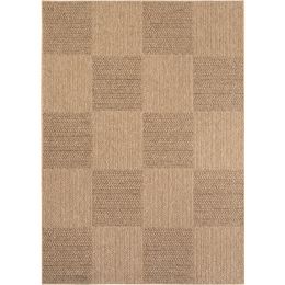 Outdoorteppich, B:160cm H:5mm L:230cm, beige, Ayyildiz Teppiche, Polypropylen, Teppiche, "TIMBER 1405", L&auml;ufer, In und Outdoor, Jute Sisal Optik,
