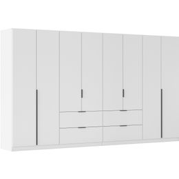Drehtürenschrank Rauch, B:360cm H:210cm T:54cm, weiß, Holzwerkstoff, Schränke, "Kleiderschrank Schrank Garderobe AGORDO mit Dekor- oder