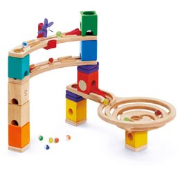 HAPE Jungen Kugelbahn-Bausatz "Endspurt", bunt, Holz, B:54cm H:33cm T:20cm, Kugelbahnen