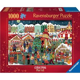 Ravensburger Kinder Puzzle "Christmas Market", bunt, B:70cm H:50cm, Puzzles, Made in Germany