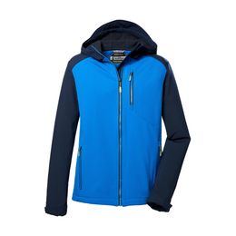 Killtec Herren Softshelljacke "KOS 265 MN SFTSHLL JCKT", blau, Gr. XL, Oberstoff: Oberseite: 90% Polyester, 10% Elasthan, R&uuml;ckseite: 100% Polyester,