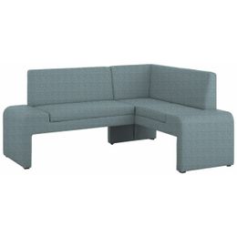 Eckbank Home Affaire, B:200cm H:84cm T:160cm, blau, Esszimmer, Sitzb&auml;nke, "Bologna", in 2 Gr&ouml;&szlig;en (langer Schenkel 180 oder 200 cm), verschiedene