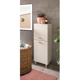 Midischrank Welltime, B:30cm H:80cm T:29cm, wei&szlig;, FSC-zertifizierter Holzwerkstoff, Badezimmer, Schr&auml;nke, "Tampa, H&ouml;he 80cm, h&auml;ngend oder stehend