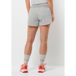 Jack Wolfskin Damen Shorts "PRELIGHT 2IN1 SHORTS W", grau, Gr. XL, 1. OBERSTOFF: 84% POLYAMID, 16% ELASTHAN 2. OBERSTOFF: 85% POLYAMID, 15% ELASTHAN