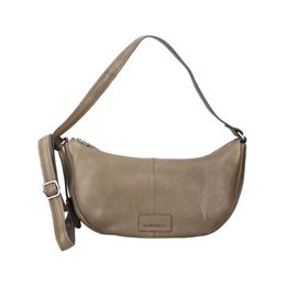 Burkely Damen Umhängetasche "Burkely Taschen Glattleder", beige, Glattleder, Taschen