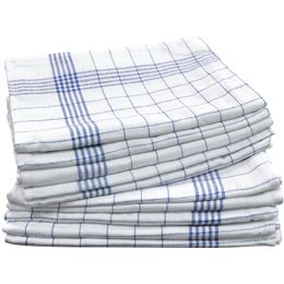 Geschirrtuch Dyckhoff, B:50cm L:70cm, blau, 100% Baumwolle, Geschirrt&uuml;cher, "Karo"