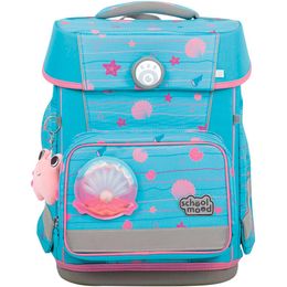 School-Mood Kinder Schulranzen "Champion Maxx Pro"lilly (meerjungfrau) mit moodie charly clever, Polyester, Rucks&auml;cke, mit LED-Patchy