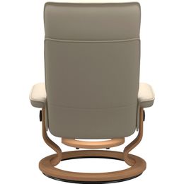 Relaxsessel stressless, B:87cm H:101cm T:78cm, beige, Leder BATICK: BATICK ist ein leicht korrigiertes, durchgef&auml;rbtes und genarbtes M&ouml;belleder, bei