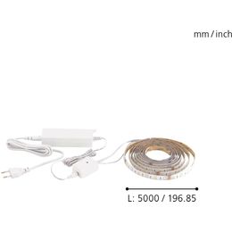 Eglo LED-Streifen "Eglo connect", Kabell&auml;nge 150m x Gesamtl&auml;nge 5m, wei&szlig;, K&uuml;che, Lichterketten, Eglo CONNECT, CCT