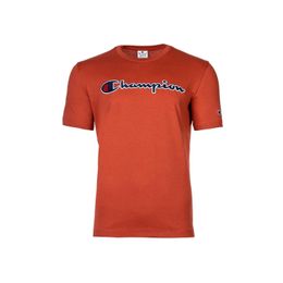 Champion Herren T-Shirt "T-Shirt CML Champion Logo 1er Pack", rot, Gr. M, Obermaterial: 100% Baumwolle CO., Shirts