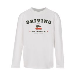 F4NT4STIC Jungen T-Shirt "Driving Home Weihnachten", wei&szlig;, Gr. 122, Obermaterial: 100% Baumwolle, Shirts, Weihnachten, Geschenk, Logo