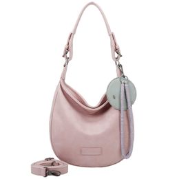 Damen Schultertasche "Fritzi Hobo", Fritzi aus Preussen, rosa, Polyurethan (PU), unifarben, Taschen, mit abnehmbaren Schultergurt